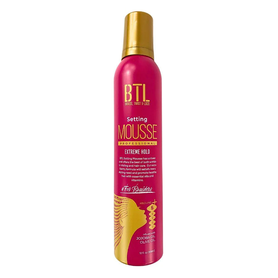 BTL Setting Mousse Extreme Hold 12 oz – Yes Queen Beauty Supply